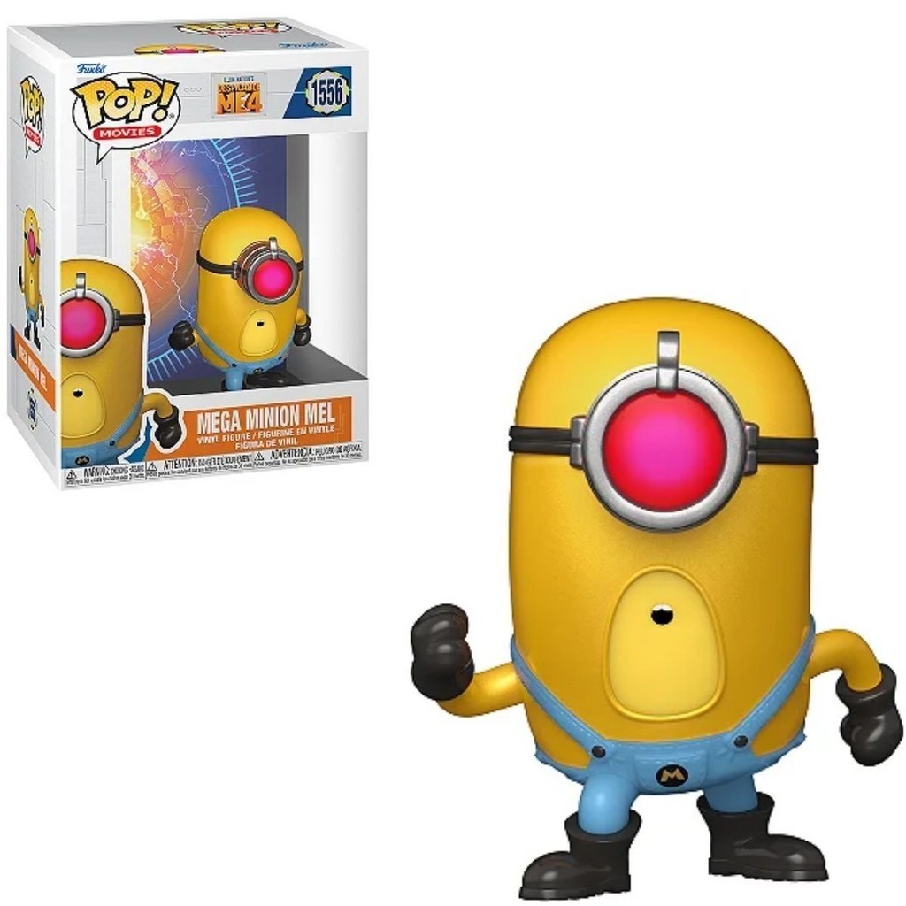 Funko Pop Mega Minion Mel #1556 Pop! Movies Minions 4 | Shopee Brasil