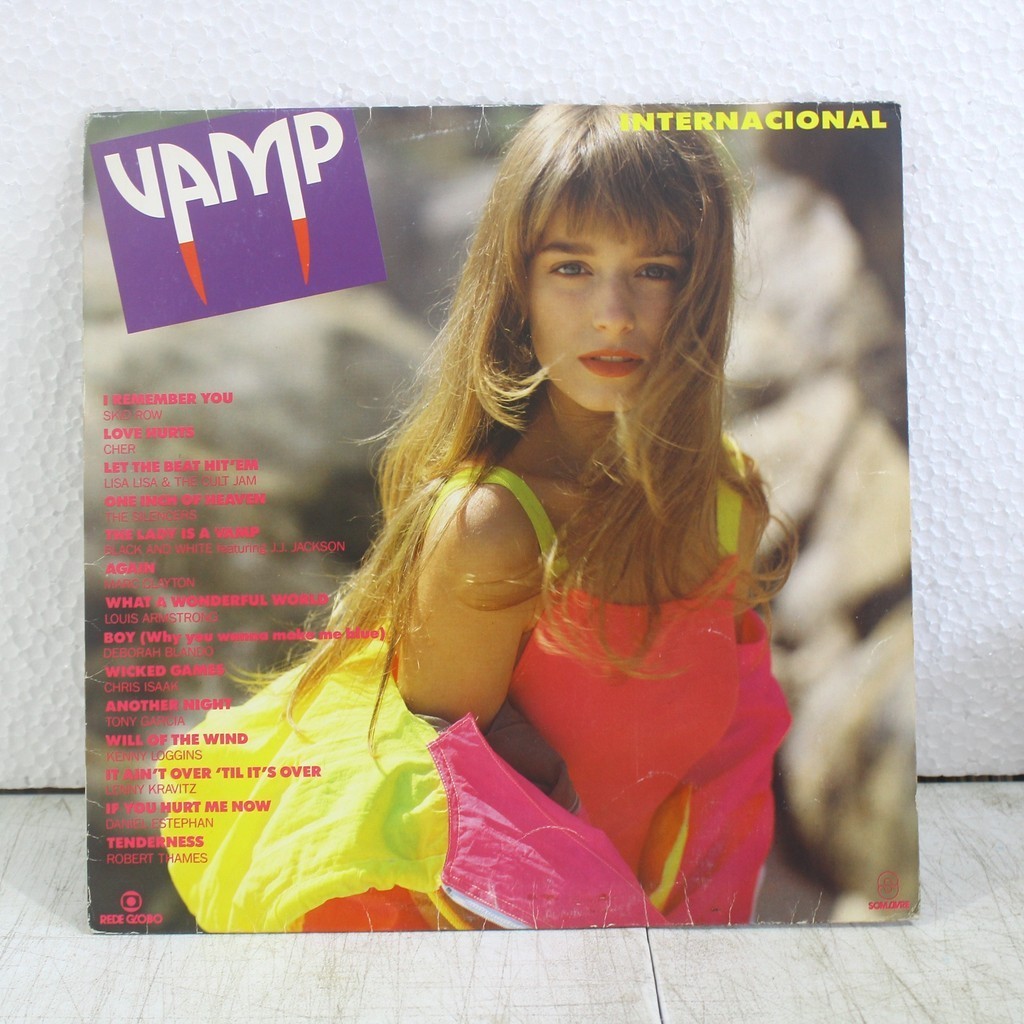 Lp Vinil - Trilha Sonora Novela Vamp Internacional | Shopee Brasil