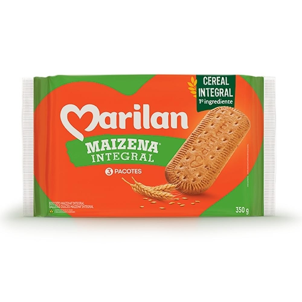 Biscoito Maisena Marilan Integral 350g | Shopee Brasil