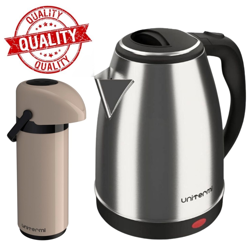 Chaleira Elétrica 110V ou 220V 1,8 Litro, Jarra Garraga Elétrica Temperatura Inox Prateada ...