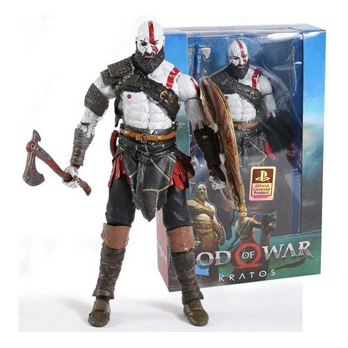 Action Figure Kratos God Of War 4 Articulado Gow4 | Shopee Brasil