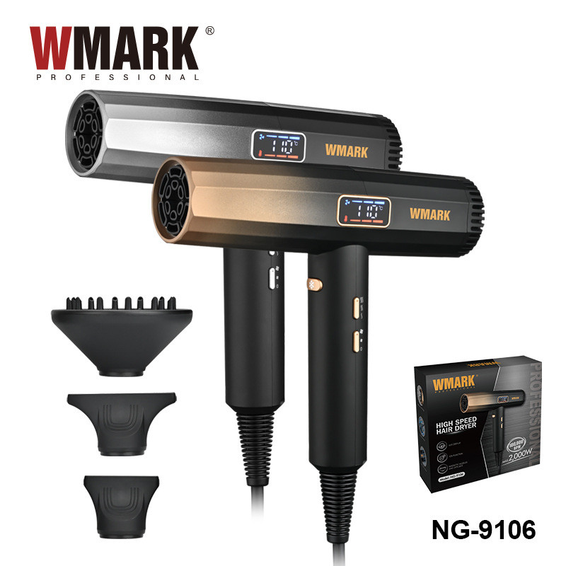 WMARK-Home Hair Salon Brushless Motor, Barber Tools, Novo, 110.000 RPM ...