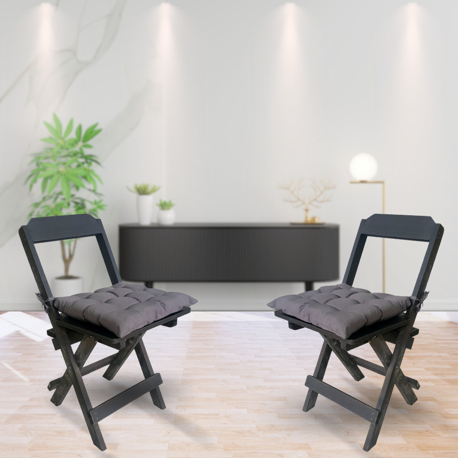 Assento Para Cadeira Futon Cores Variadas 35x35cm