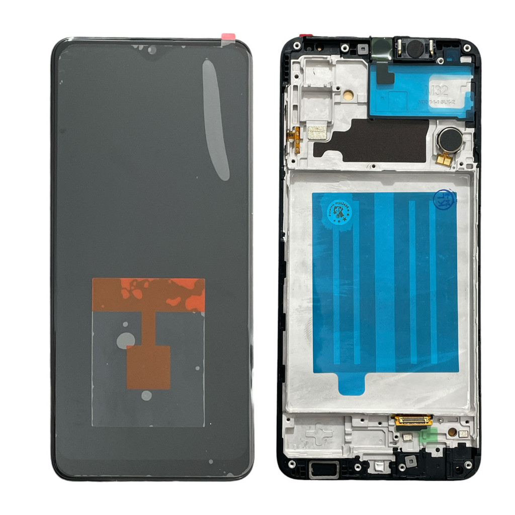 Tela Display Frontal Compatível Samsung M32 4G Original C- Aro | Shopee ...