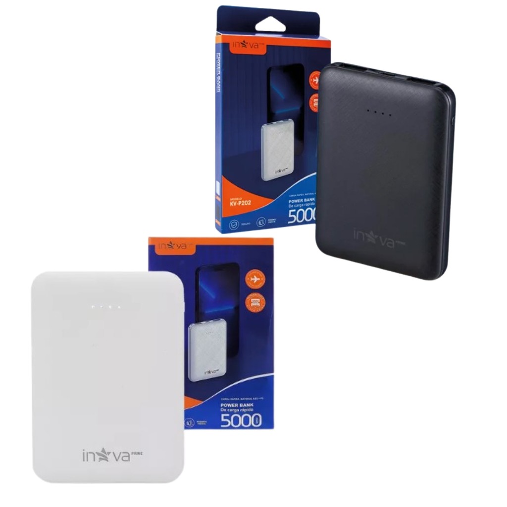 Carregador Portátil Power Bank 5000mAH KV-P202 Inova | Shopee Brasil