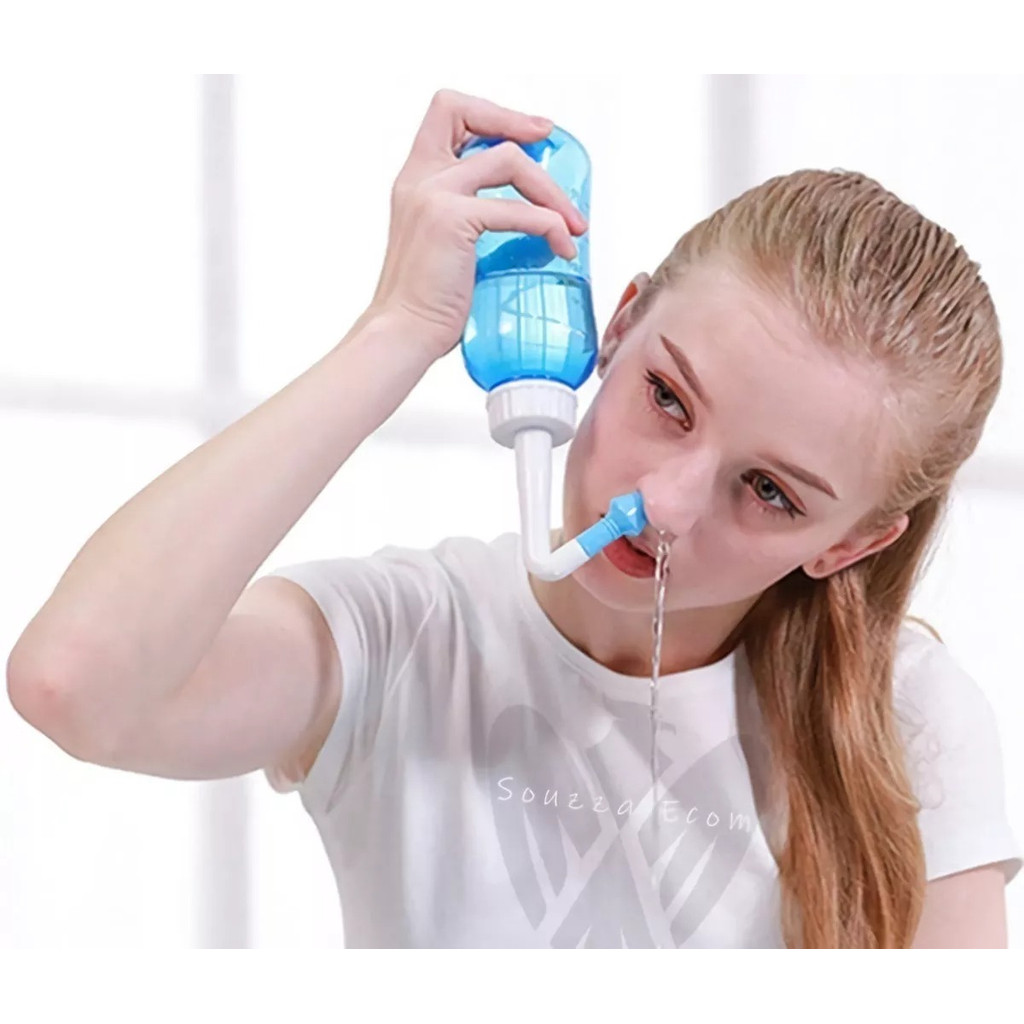 Higienizador Nasal Lavador De Nariz Limpeza Eficiente 300ml | Shopee Brasil