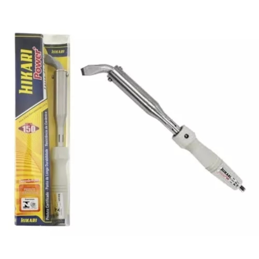 Ferro Solda Hikari Power 150 125w 220v Soldagem Profissional | Shopee ...