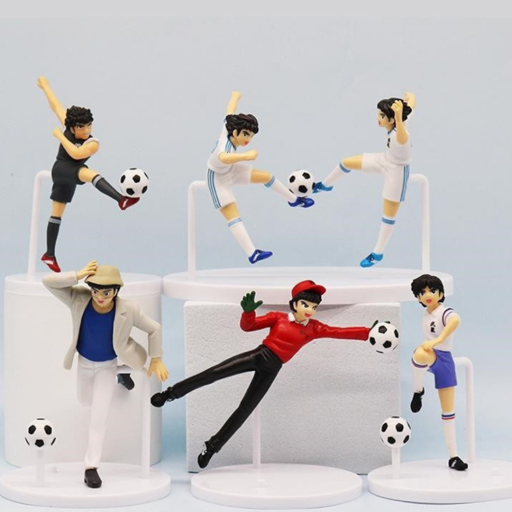 Action figure Captain Tsubasa anime capitão oliver kojiro taro misaki ...