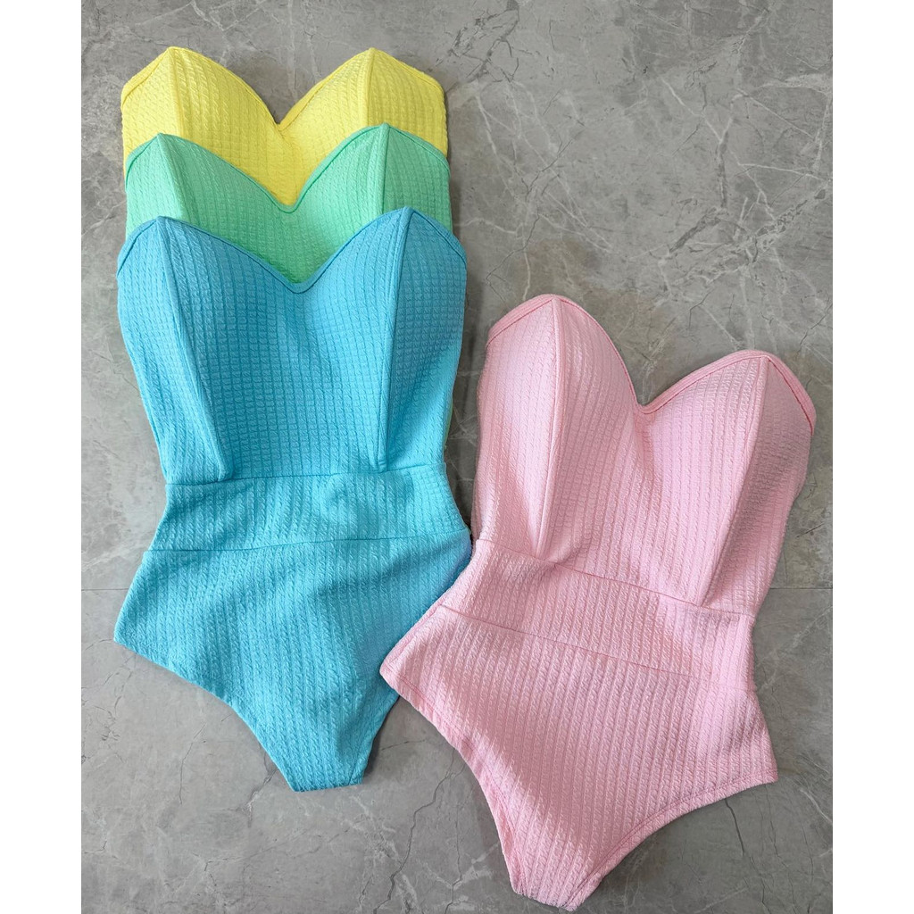 Body Feminino Sabrina Tomara Que Caia Com Bojo | Shopee Brasil