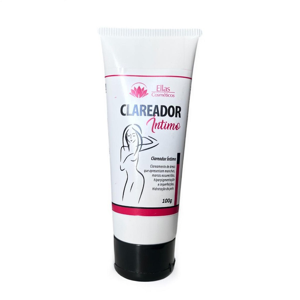 CLAREADOR INTIMO 100g ELLAS COSMETICOS | Shopee Brasil