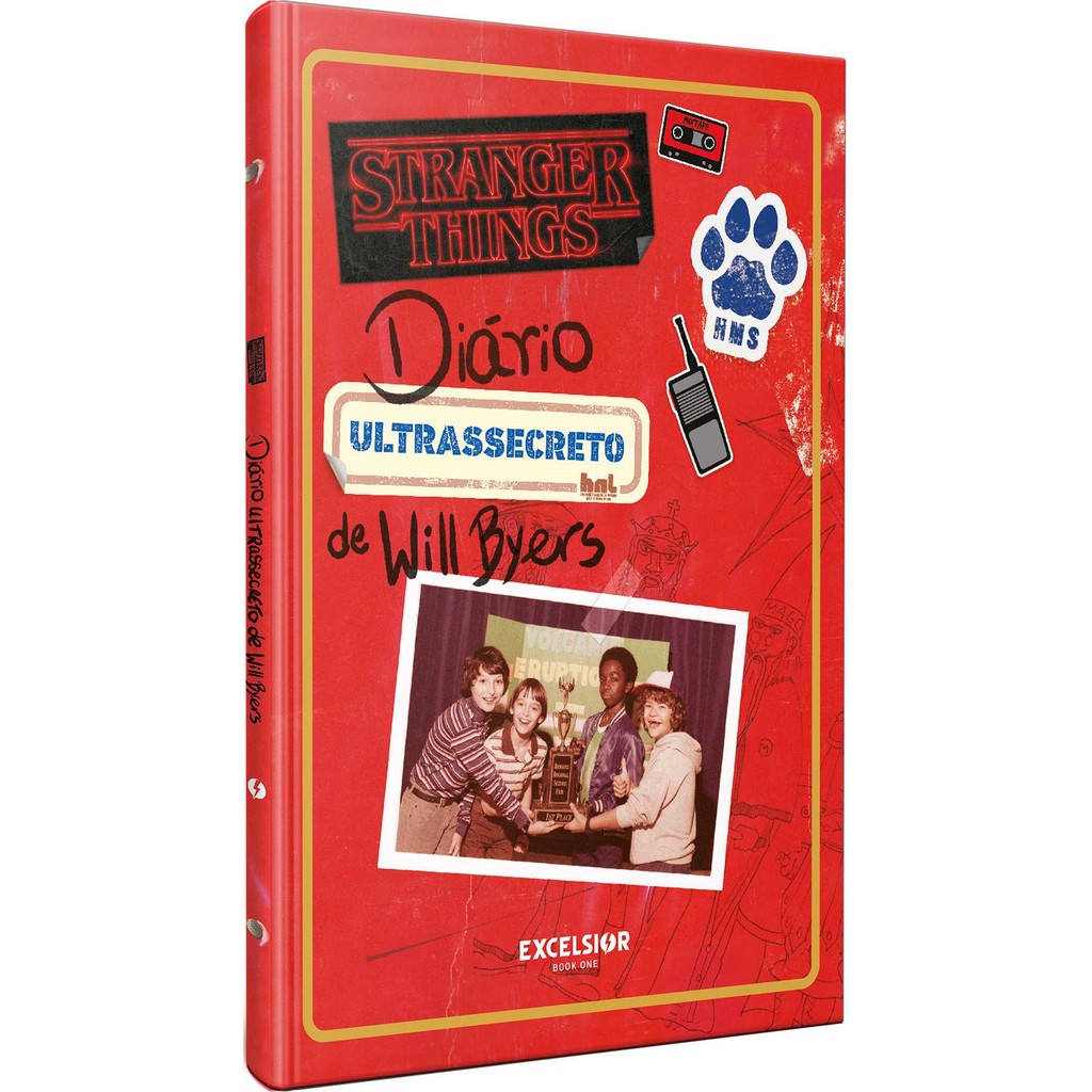 Stranger Things: Diário ultrassecreto de Will Byers | Shopee Brasil