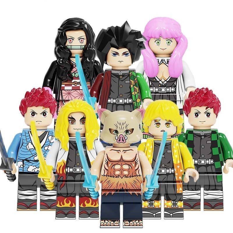 Blocos de Montar Kimetsu no Yaiba Demon Slayer - Lego | Shopee Brasil