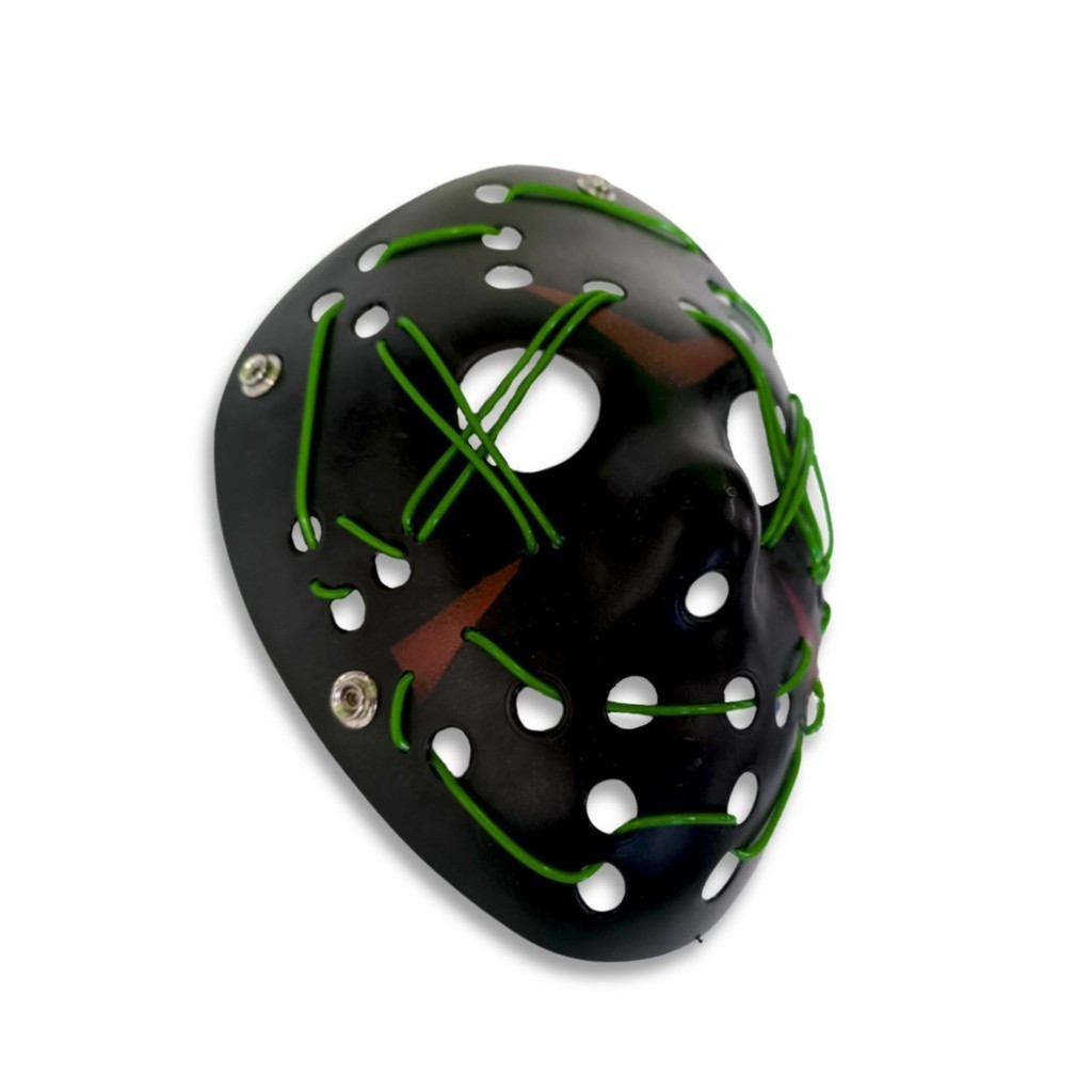 Máscara Jason com Luz de LED | Shopee Brasil