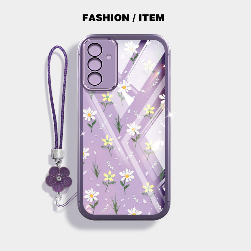 Capa De Telefone À Prova De Choque Com Flores Frescas Pequenas Para Samsung Galaxy A56 A36 A26 ...