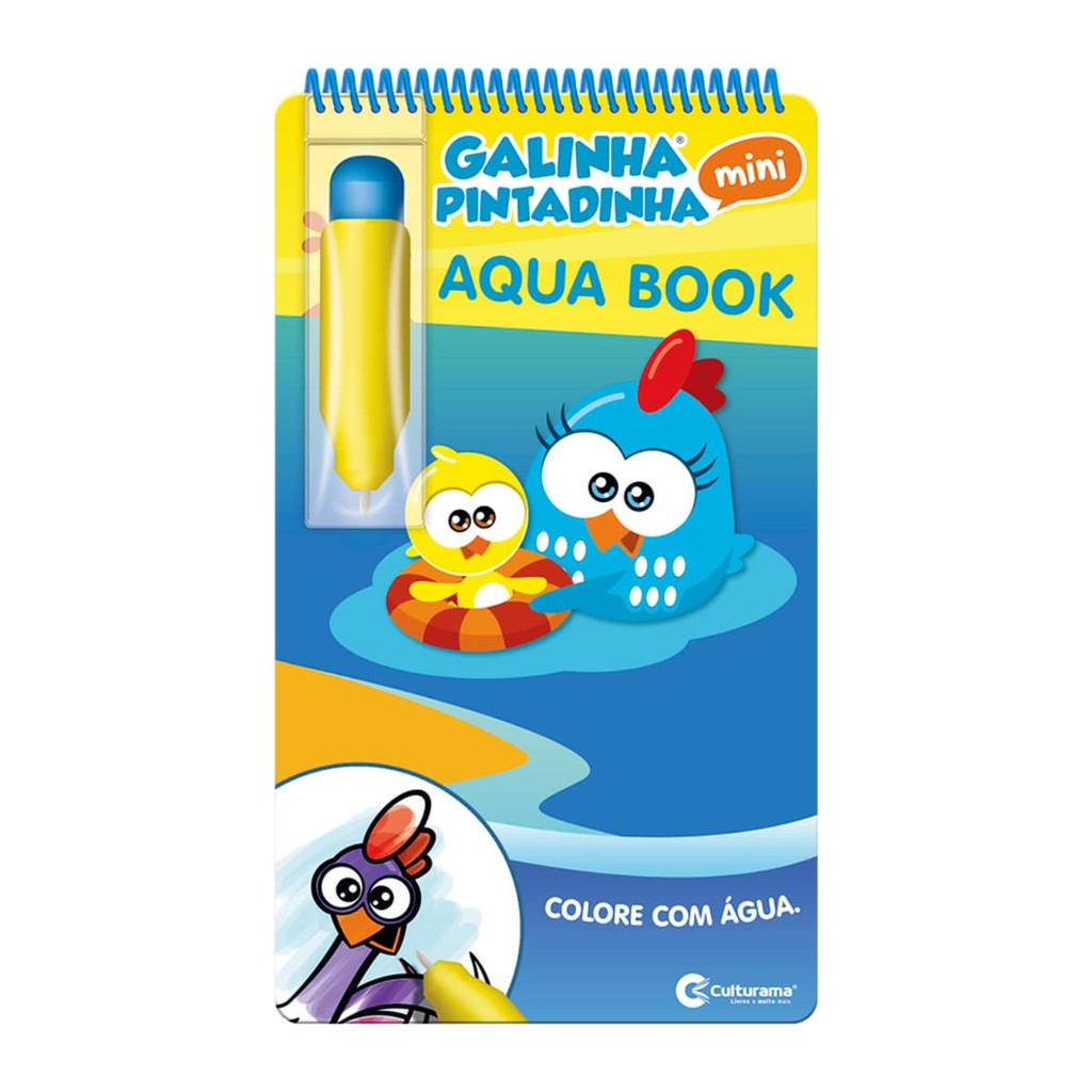 Aqua Book Galinha Pintadinha - Culturama | Shopee Brasil