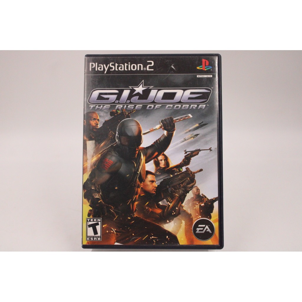 JOGO PS2 - G.I.JOE THE RISE OF COBRA (1) | Shopee Brasil