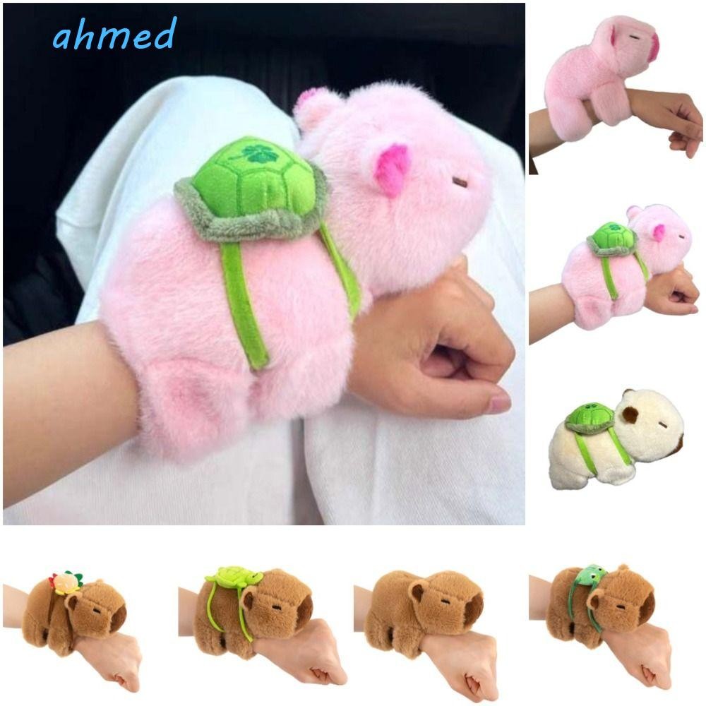 Pulseira De Tapa De Boneca De Pelúcia AHMED , Série De Capivara Rosa De ...