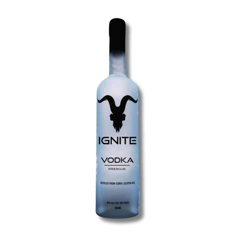Vodka Ignite Premium Tradicional 750ml 40% | Shopee Brasil