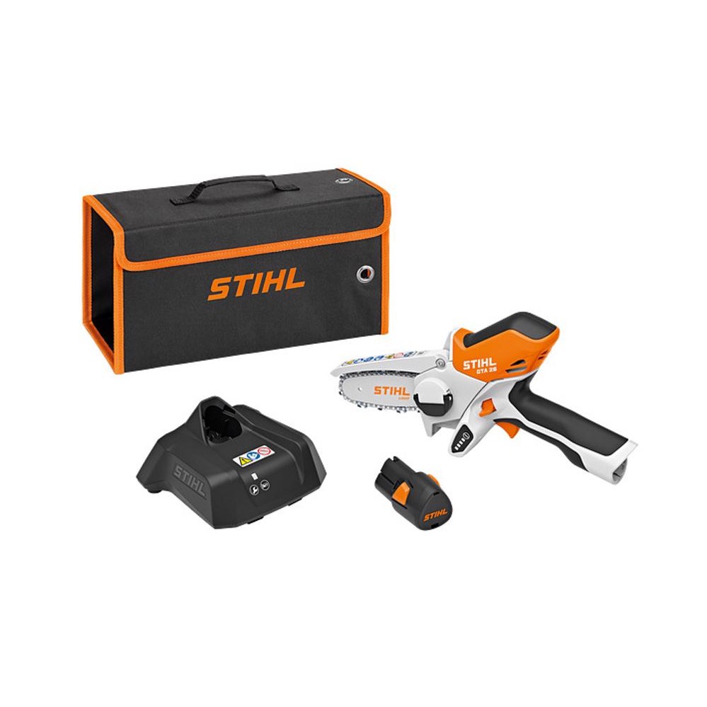 CORTADOR DE GALHOS A BATERIA GTA 26 KIT COMPLETO STIHL | Shopee Brasil