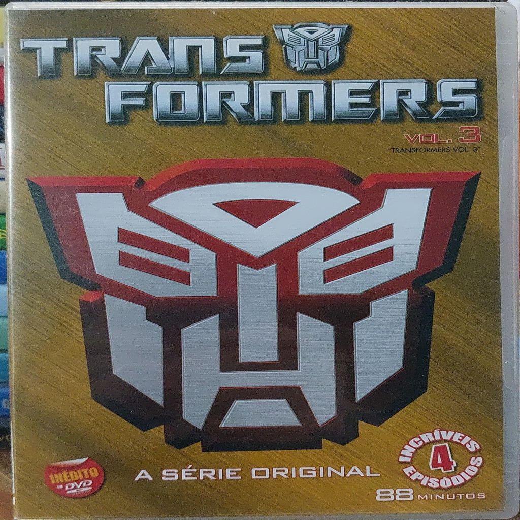 DVD Transformers - Volume 3. A Série Original. editora | Shopee Brasil