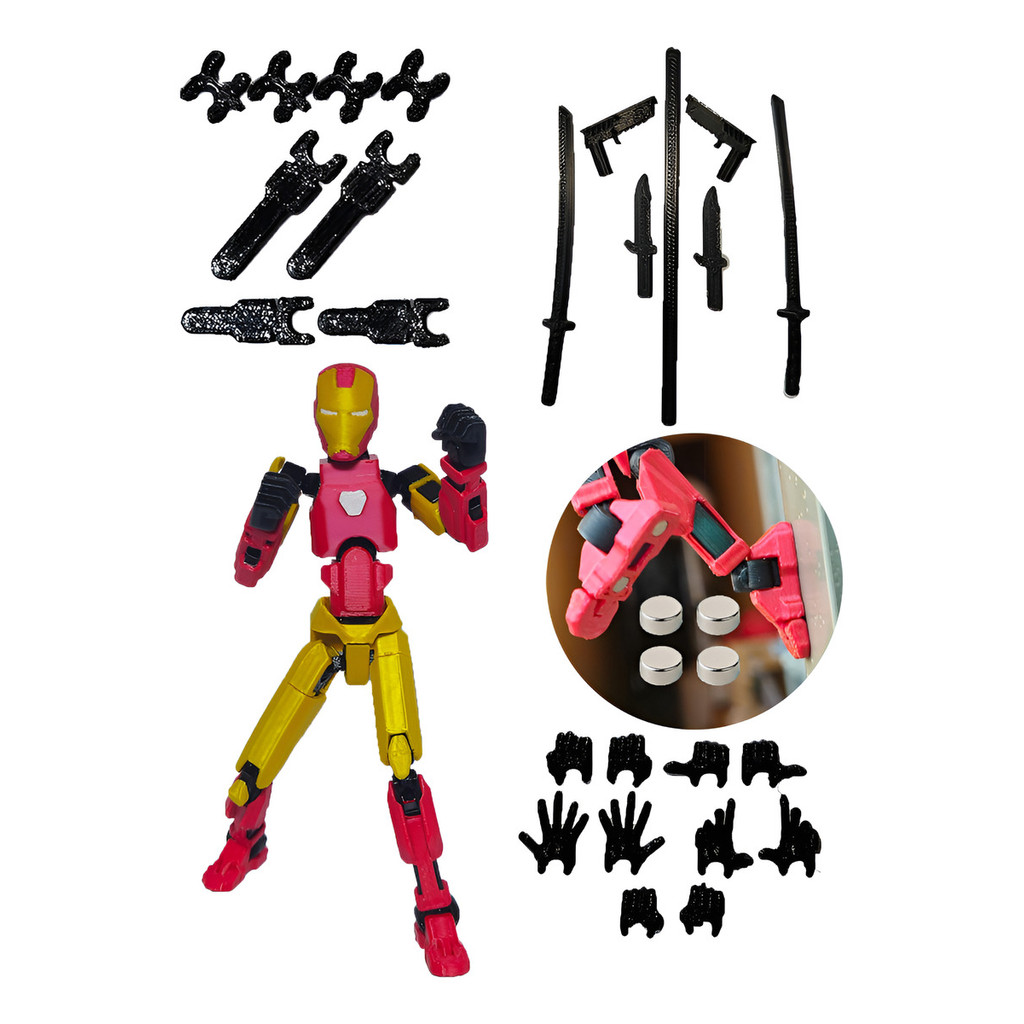 Boneco Articulado Dummy 13 Iron Man Homem De Ferro Heroi Super ...