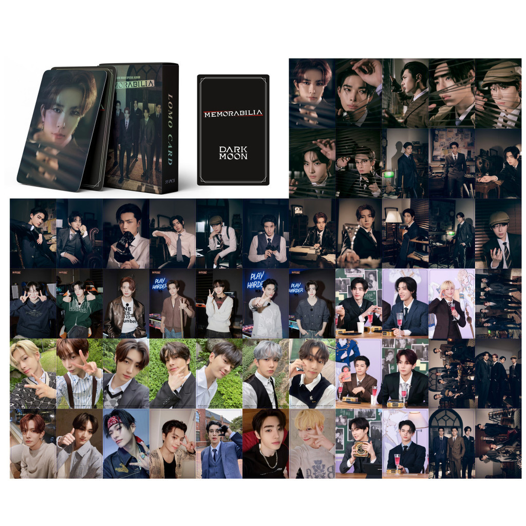 50-119pcs EN Holographic Postcards ROMANCE UNTOLD MEMORABILIA HEESEUNG ...