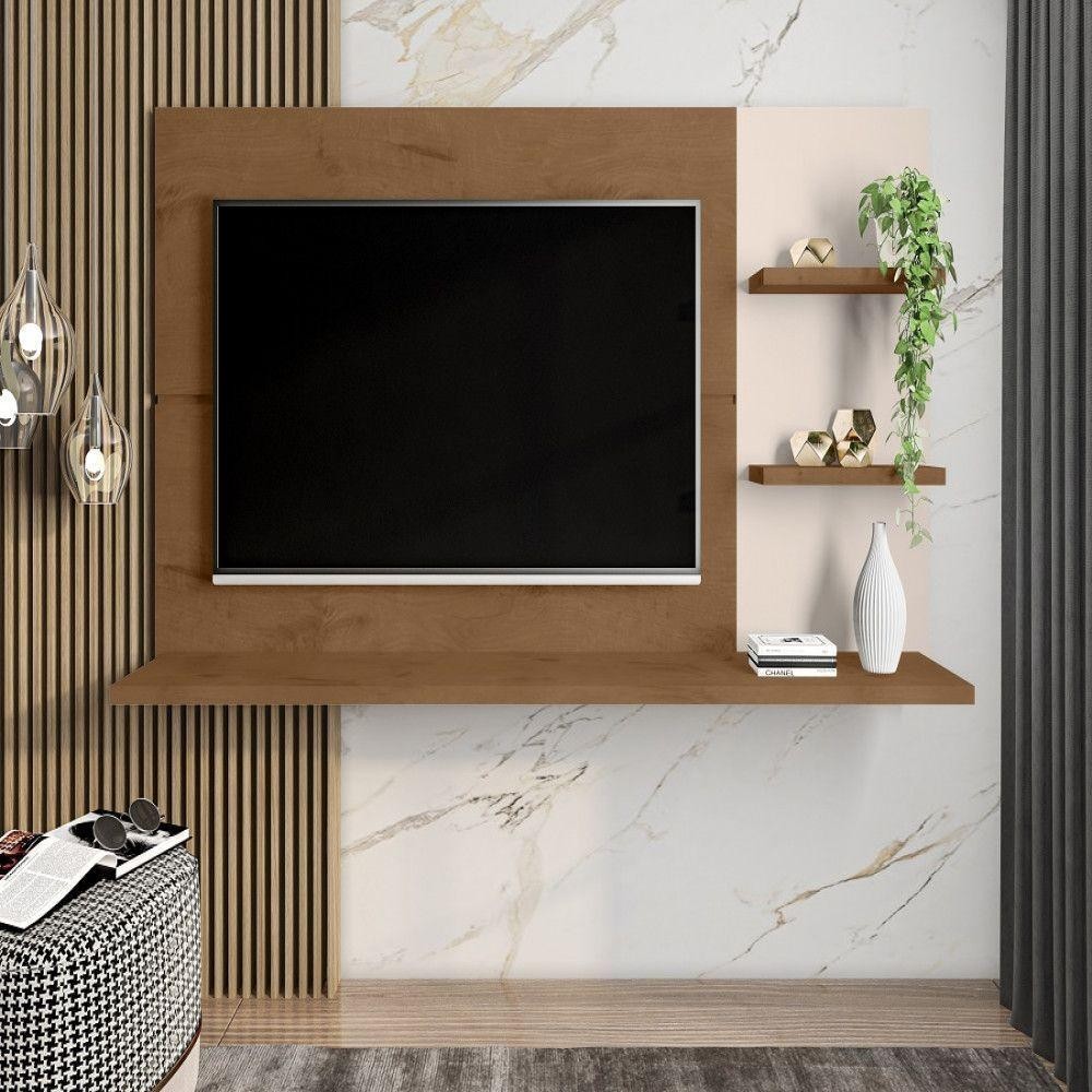 Painel Para Tv Ate 49 New Clean Natura/off White | Shopee Brasil