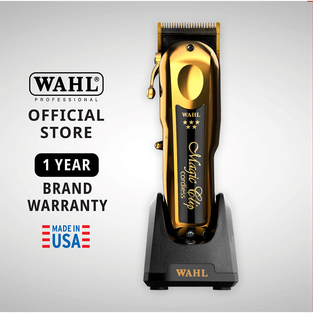 Máquina De Cortar Cabelo Wahl Original Sem Fio Profissional Senior Gold ...