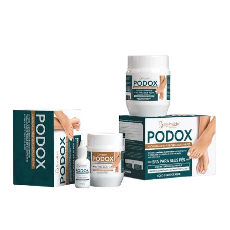 Kit Podox Podologia Tratamento Spa Para os Pés (3 Produtos) - Bio ...