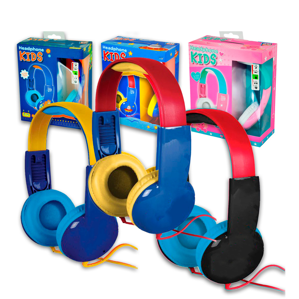 HEADPHONE KIDS GO fone para Crianças Mais resistente fone confortável ...