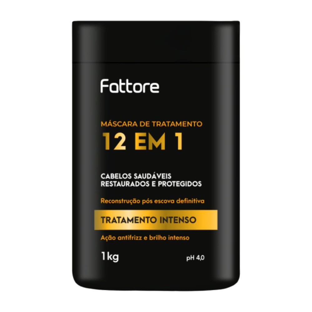 Fattore 12 em 1 - Máscara de Tratamento 1Kg | Shopee Brasil