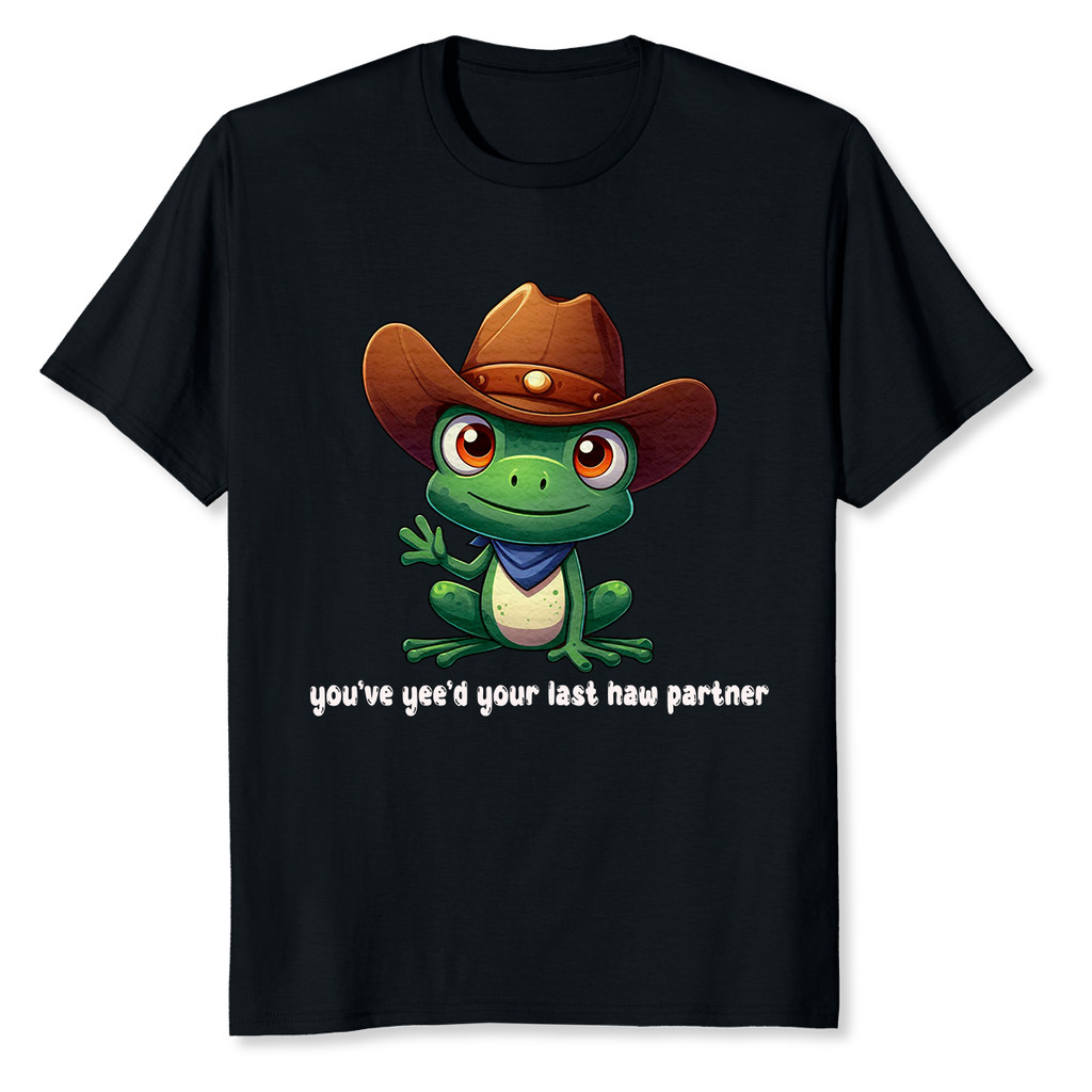Nova Camiseta Limitada You'Ve Yee's Last Haw Partner Sapo Engraçado ...