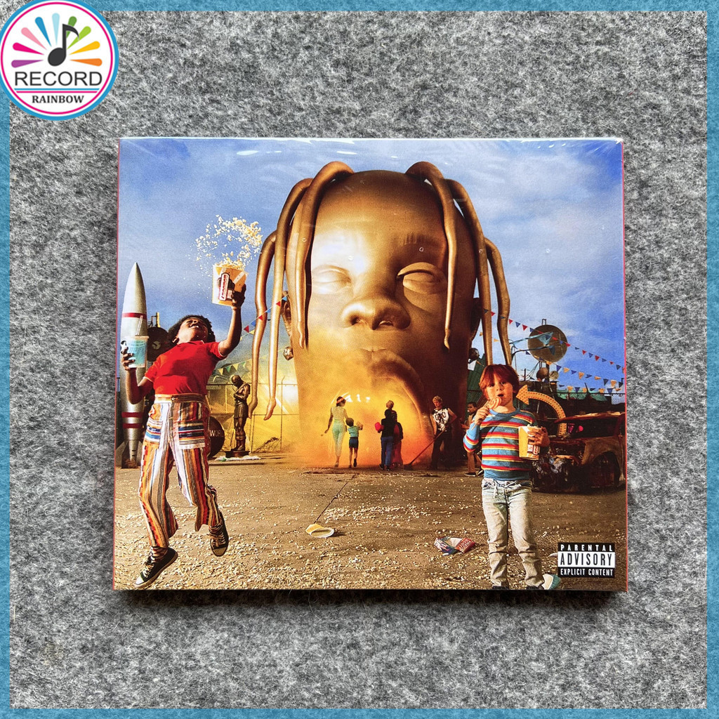 Travis Scott Astroworld Original CD Album [Lacrado] Brand New | Shopee ...