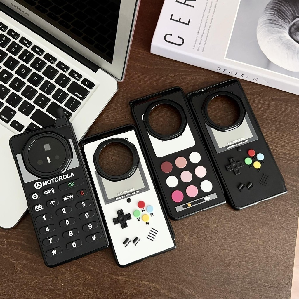 Capa De Telefone Flip 3D Criativa Retrô Motorola Game Player Compatível ...