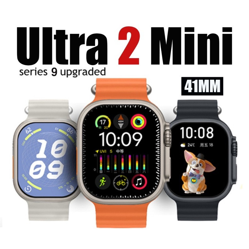 Smartwatch Ultra 2 Mini 41mmJessica com 6 Pulseiras Ultra mini ...