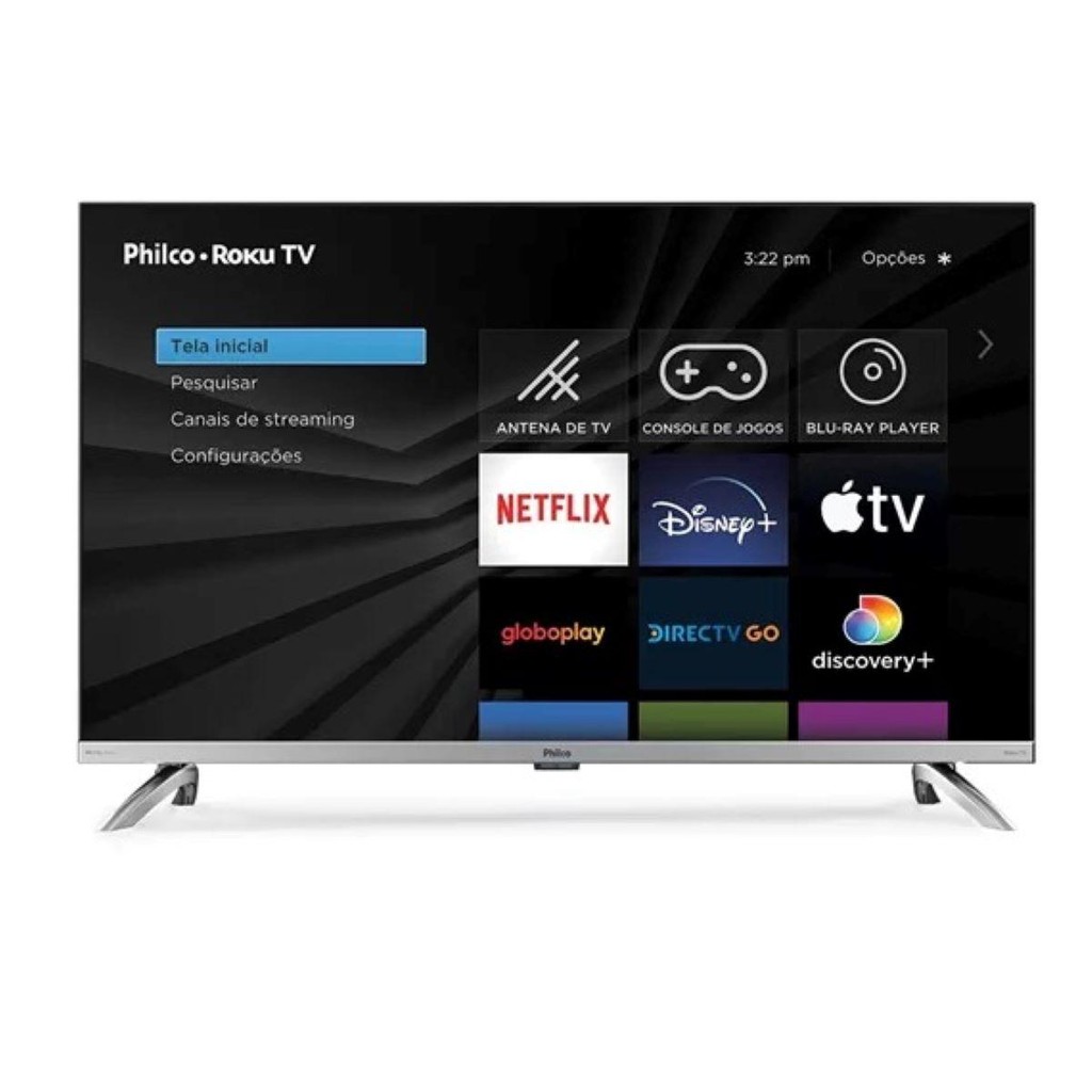 Smart TV LED 32 Polegadas Philco PTV32G7 Roku TV Dolby Audio 2 HDMI 1 USB | Shopee Brasil