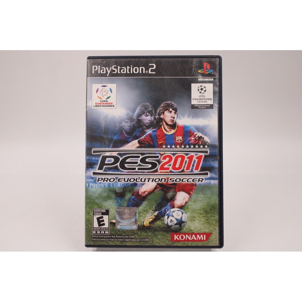 JOGO PS2 - PRO EVOLUTION SOCCER 2011 ( PES 2011 ) (2) | Shopee Brasil
