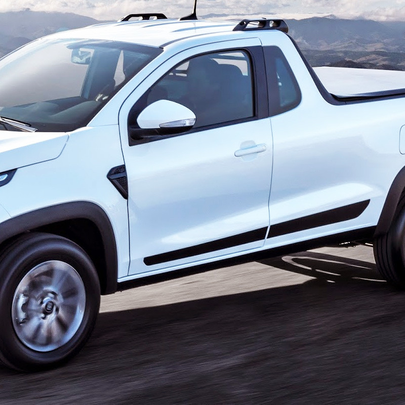 Kit Faixa Fiat Strada 2021 Adesivo Lateral Genérico | Shopee Brasil