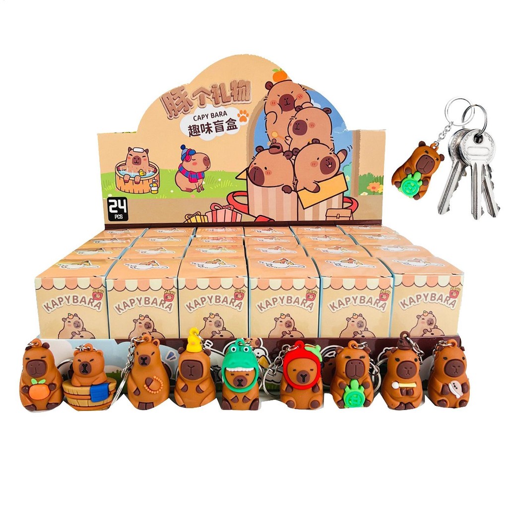 Capybara Keychain Super Cute Creative Capybara Keychain Super Cute ...