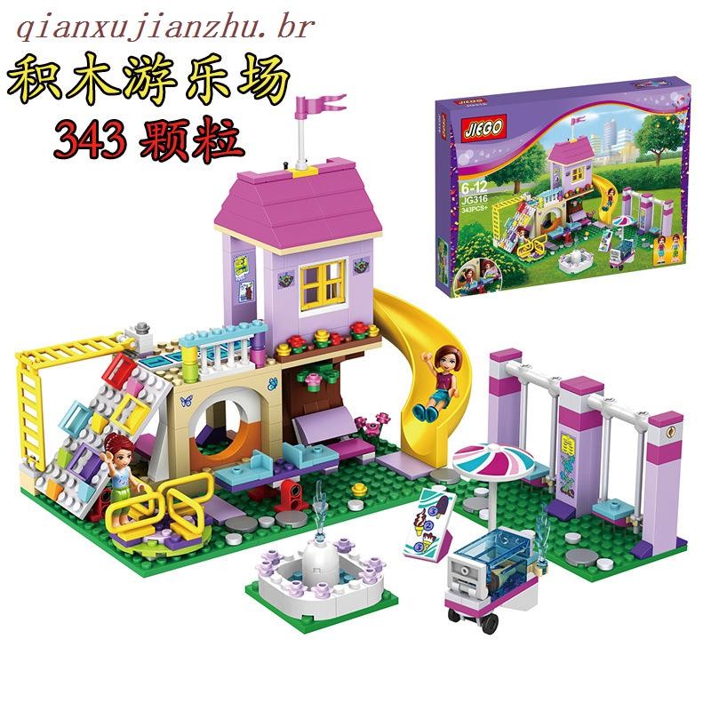 Menina Boas Amigas Heartlake City Playground 01050 Lego Brinquedos de ...