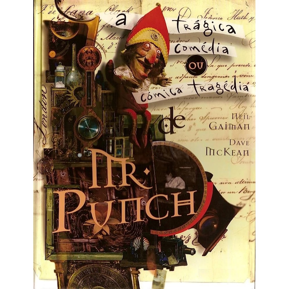 A Comédia Trágica ou a Tragédia Cômica de Mr. Punch autor Neil Gaiman e ...