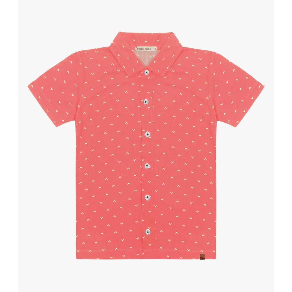 Camisa Infantil Masculina Trick Nick Rosa | Shopee Brasil