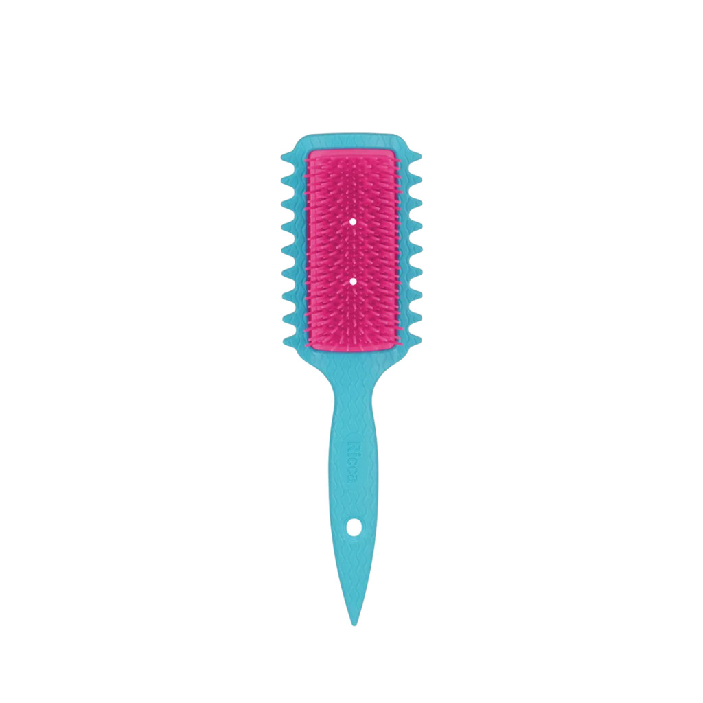 Escova Ricca Flex Fita Curls Azul | Shopee Brasil