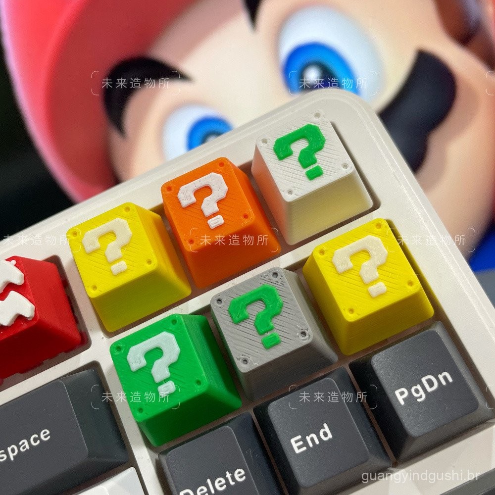 Teclas de Teclado Mecânico Personalizadas Impressas em 3D R4 Super ...