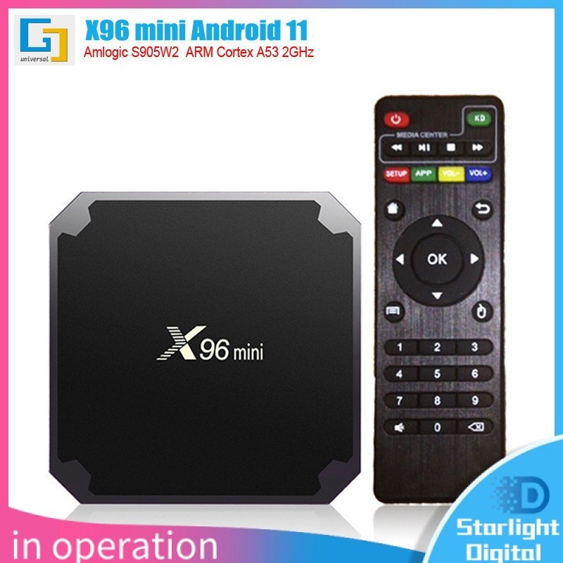 X96 Mini TV TV BOX 16G 5G Android 11 | Shopee Brasil