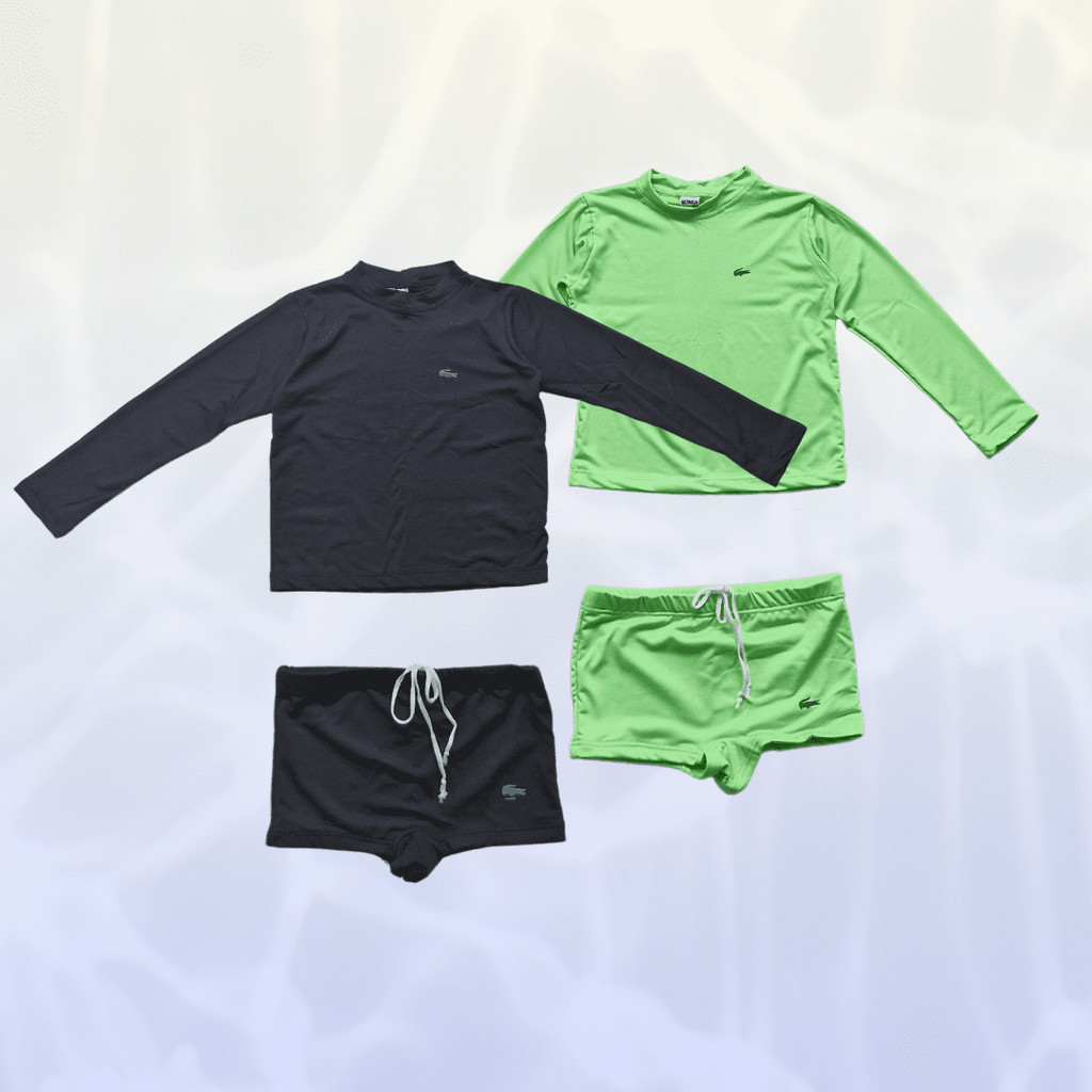 Conjunto Miguel - Sunga + Camisa UV 04-12 Anos | Shopee Brasil