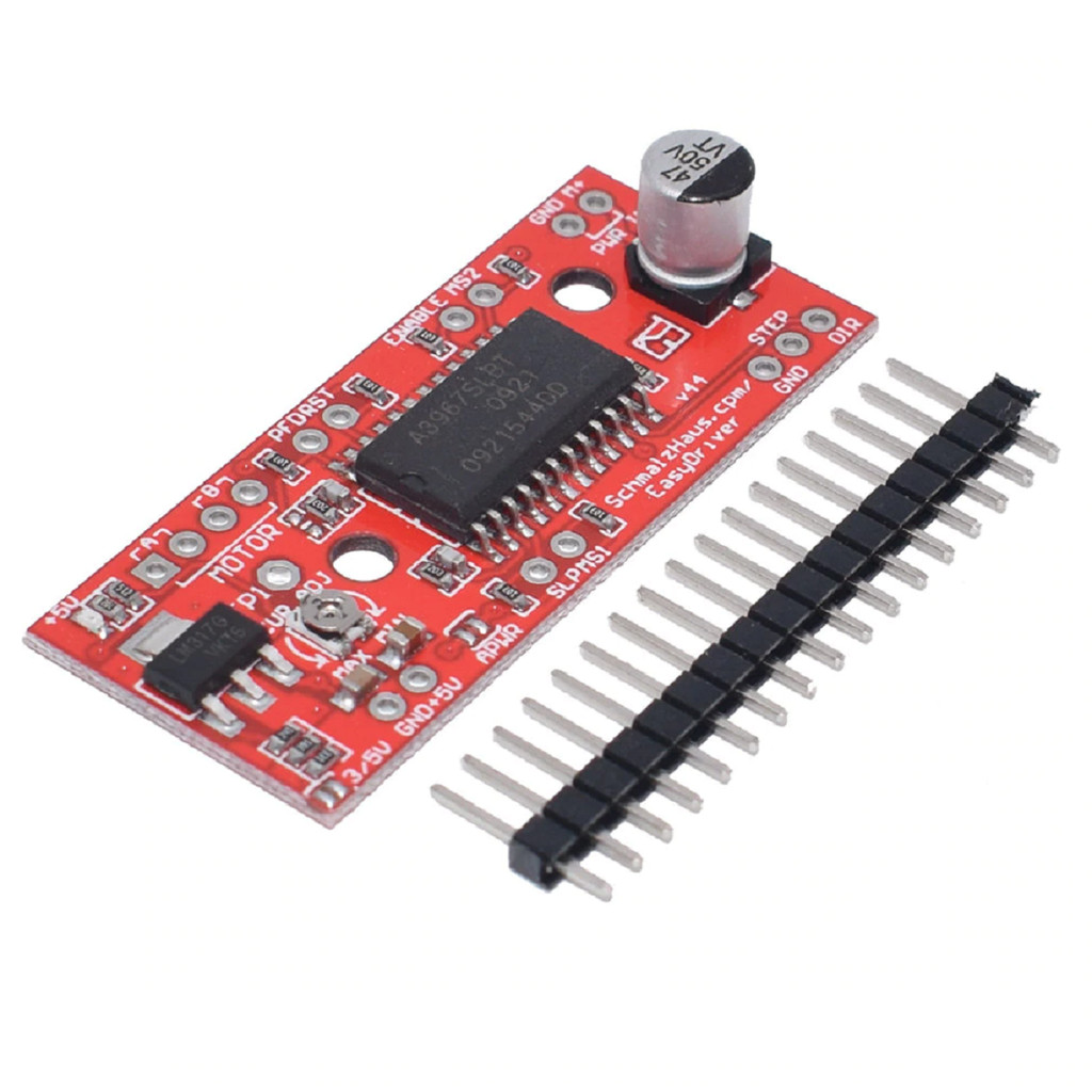 1 Módulo Para Motor De Passo Easydriver V44 A3967 Driver Arduino CNC 3D ...