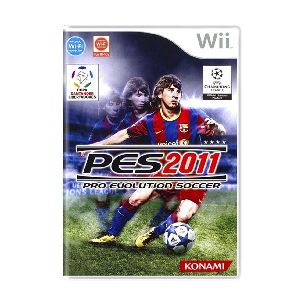 Pes 2011 Pro Evolution Soccer Nintendo Wii Seminovo | Shopee Brasil