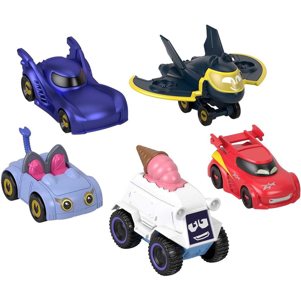 Veículo FisherPrice Batwheels Pc c/ 5 Batmobile Mattel HML20 | Shopee ...