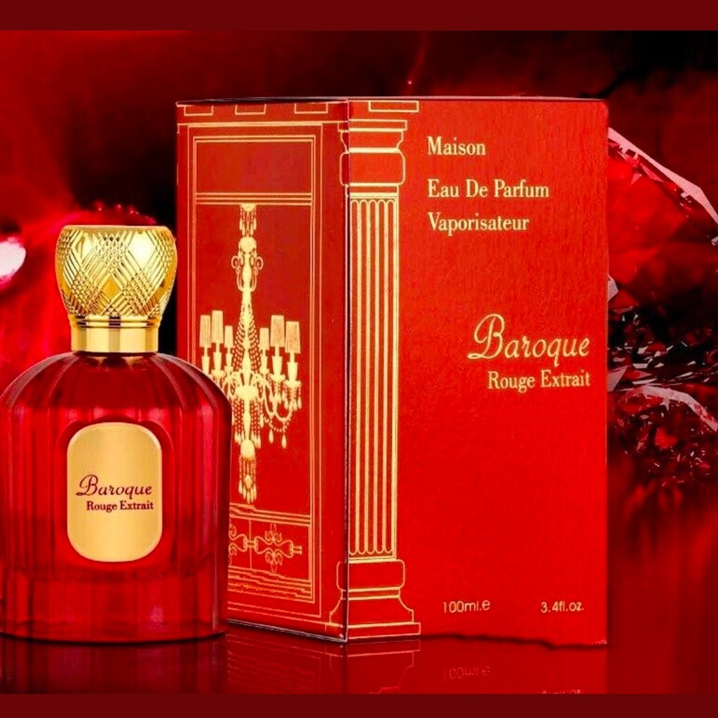 Baroque Rouge Extrait Maison Alhambra Eau De Parfum 100 ml | Shopee Brasil